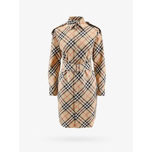 Burberry | Dresses | Burberry Burberry Woman Beige Dresses | Poshmark